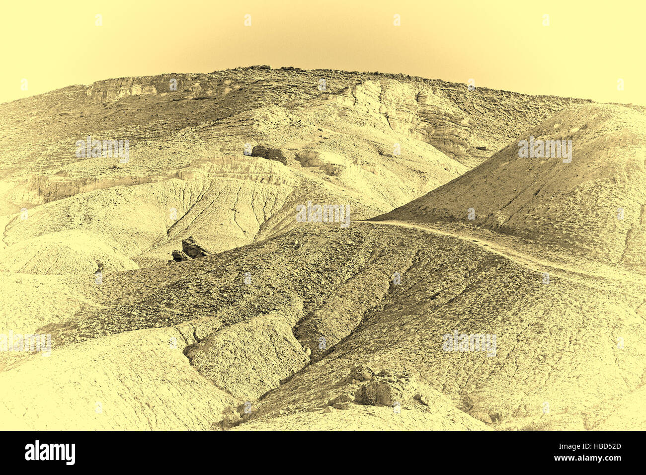 Desert in Israel Stock Photo - Alamy