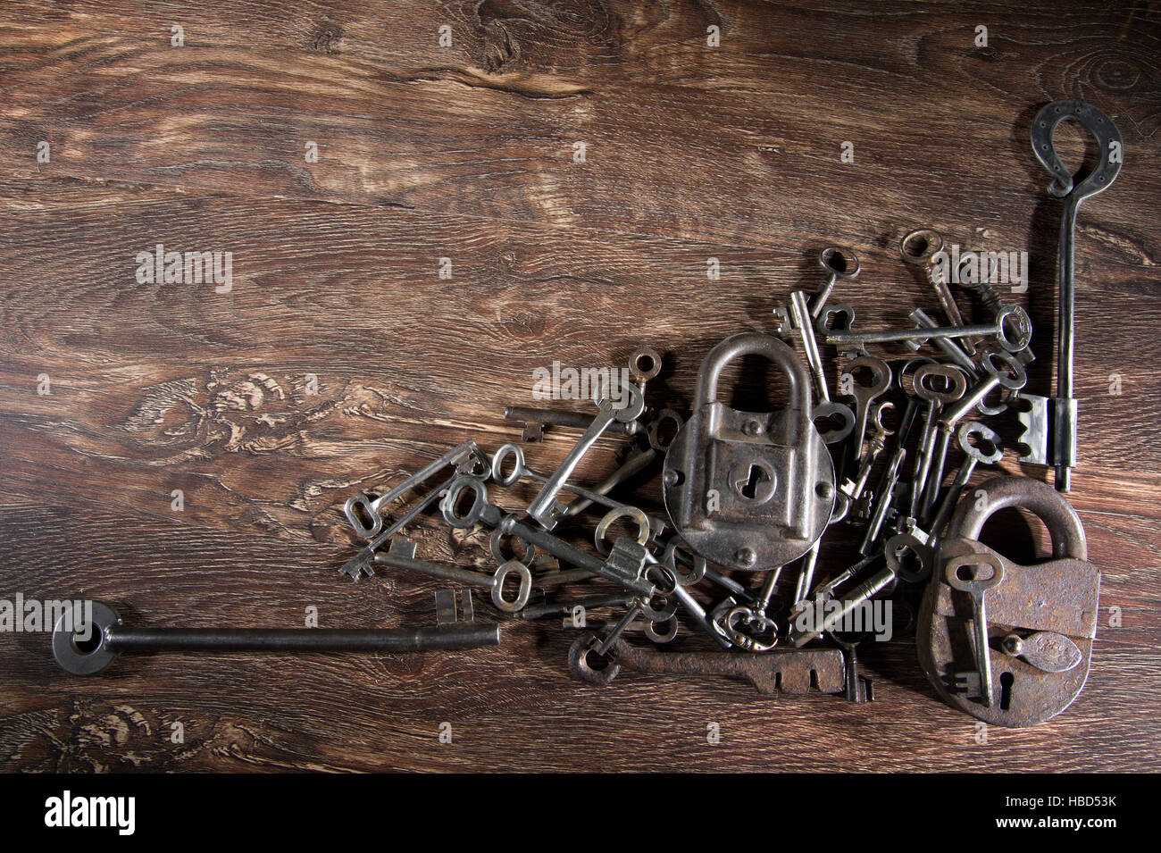 Ancient keys Stock Photo - Alamy