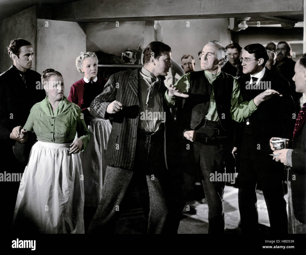 HOW GREEN WAS MY VALLEY, from left, Patric Knowles, Sara Allgood, Anna ...