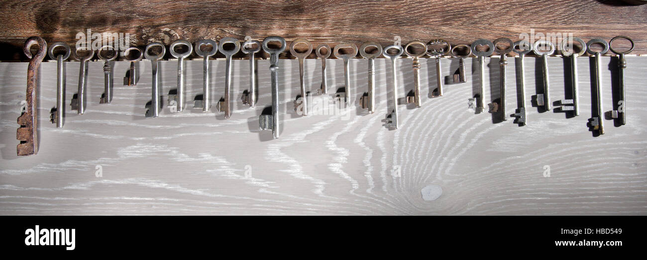 Ancient keys Stock Photo - Alamy