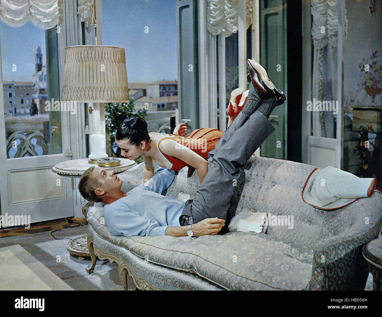 THE HONEYMOON MACHINE, Steve McQueen, Brigid Bazlen, 1961 Stock Photo ...