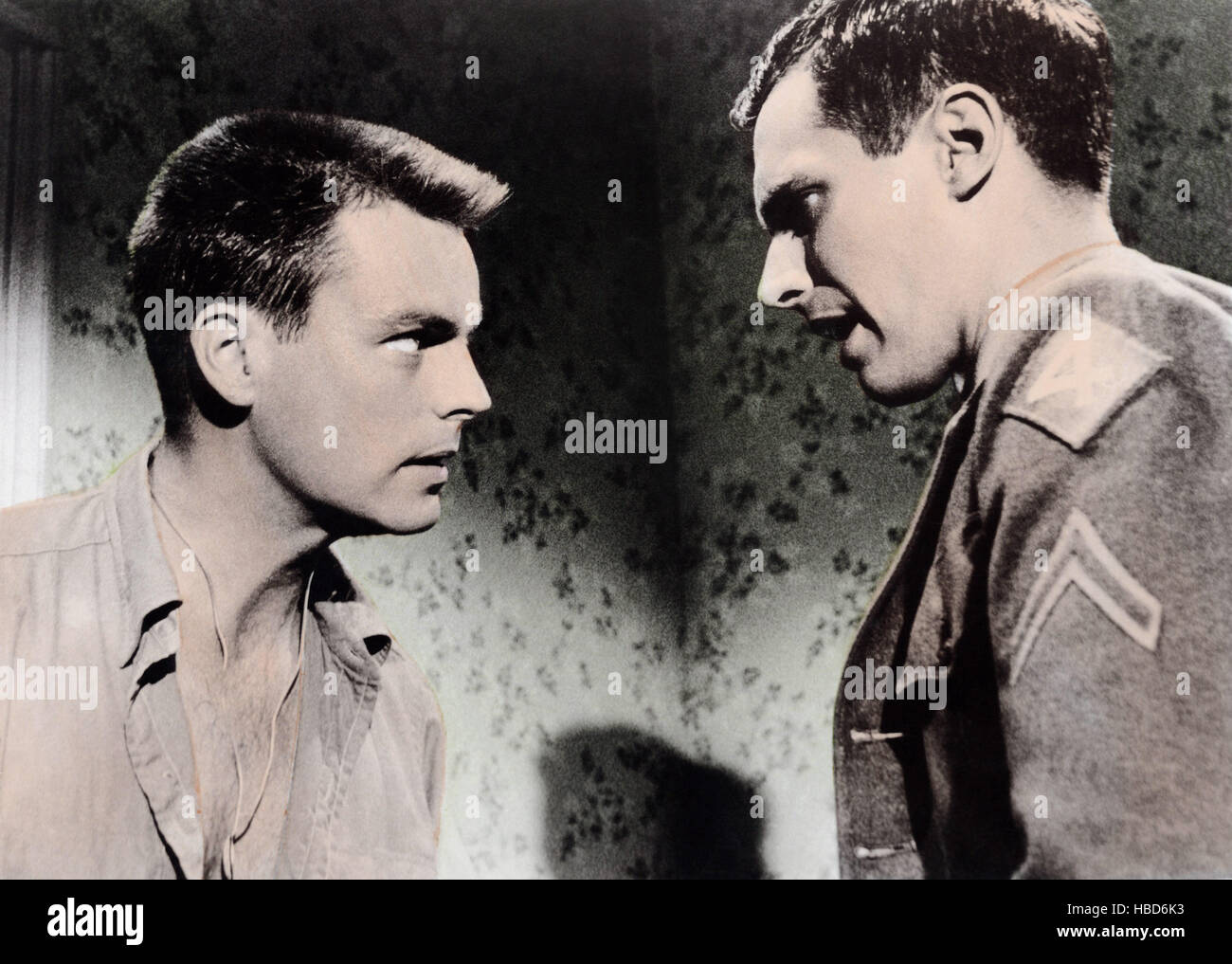 IN LOVE AND WAR, from left, Robert Wagner, Bradford Dillman, 1958 ...