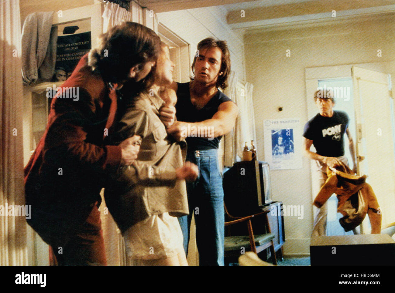 INSIDE MOVES, Amy Wright (being grabbed), David Morse (rear), 1980 ...