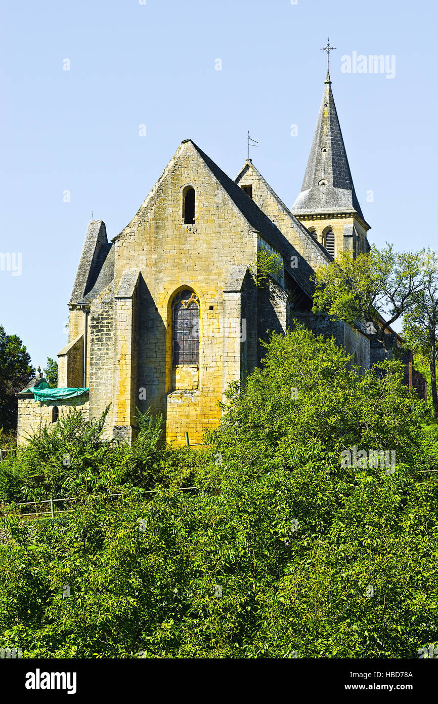 French country church hi-res stock photography and images - Alamy
