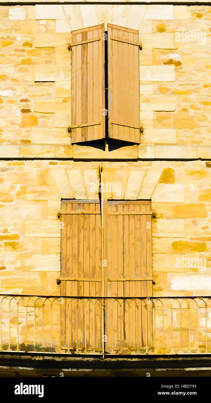 Shutter windows hi-res stock photography and images - Alamy