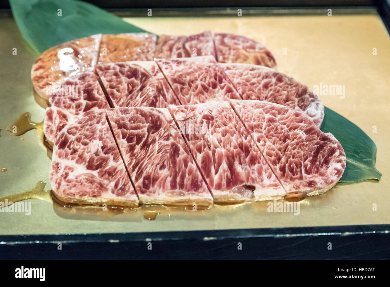 wagyu Sirloin meat BBQ Stock Photo - Alamy