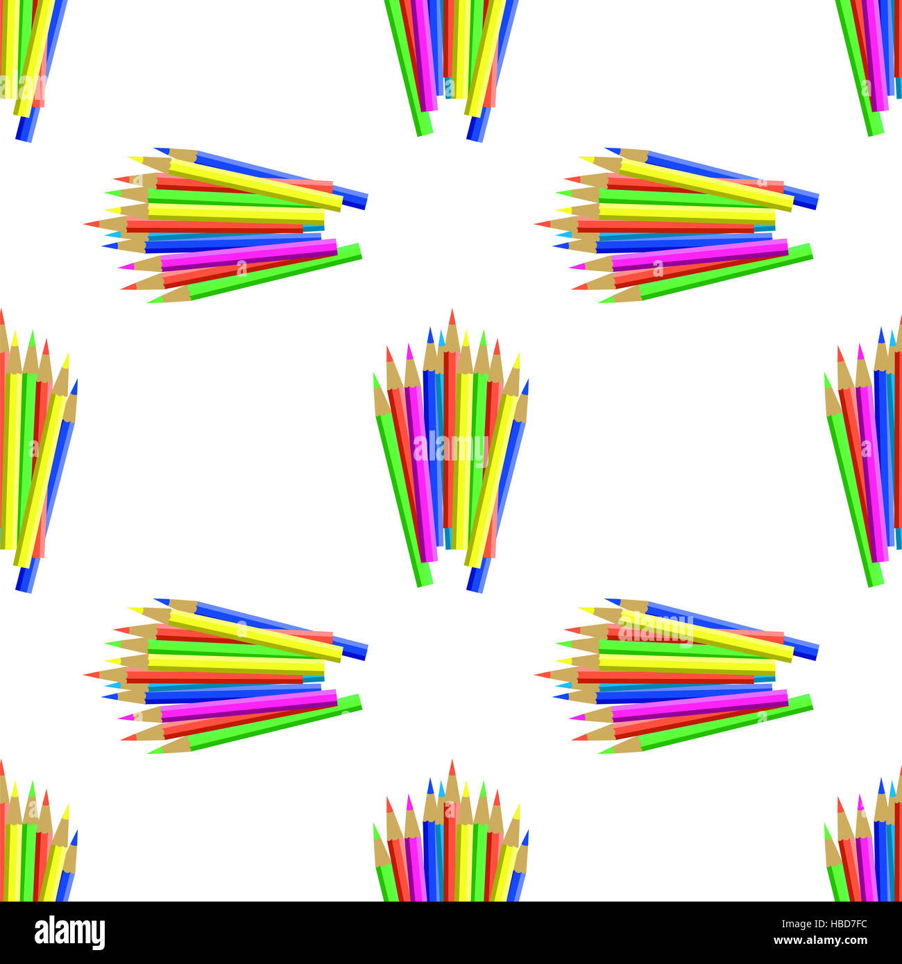 Crayon lines seamless hi-res stock photography and images - Alamy