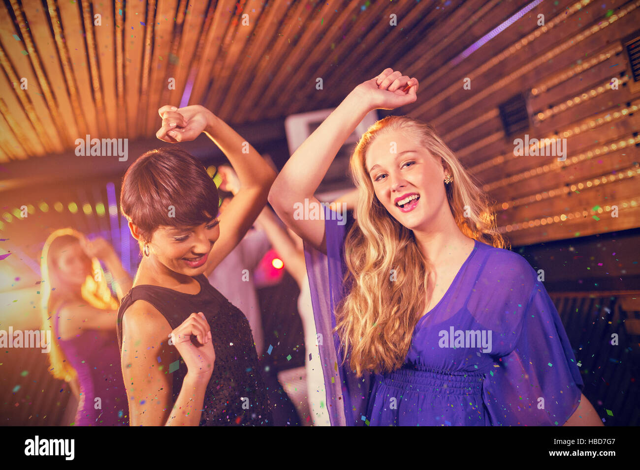 Two women dancing hi-res stock photography and images - Alamy
