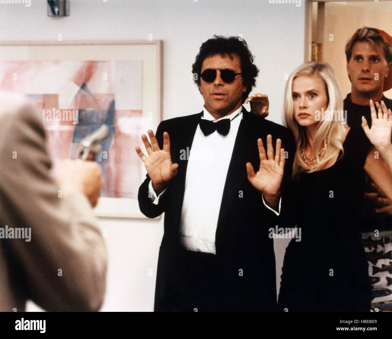 LENA'S HOLIDAY, from left: Nick Mancuso, Meg Register, Ron Pearson ...