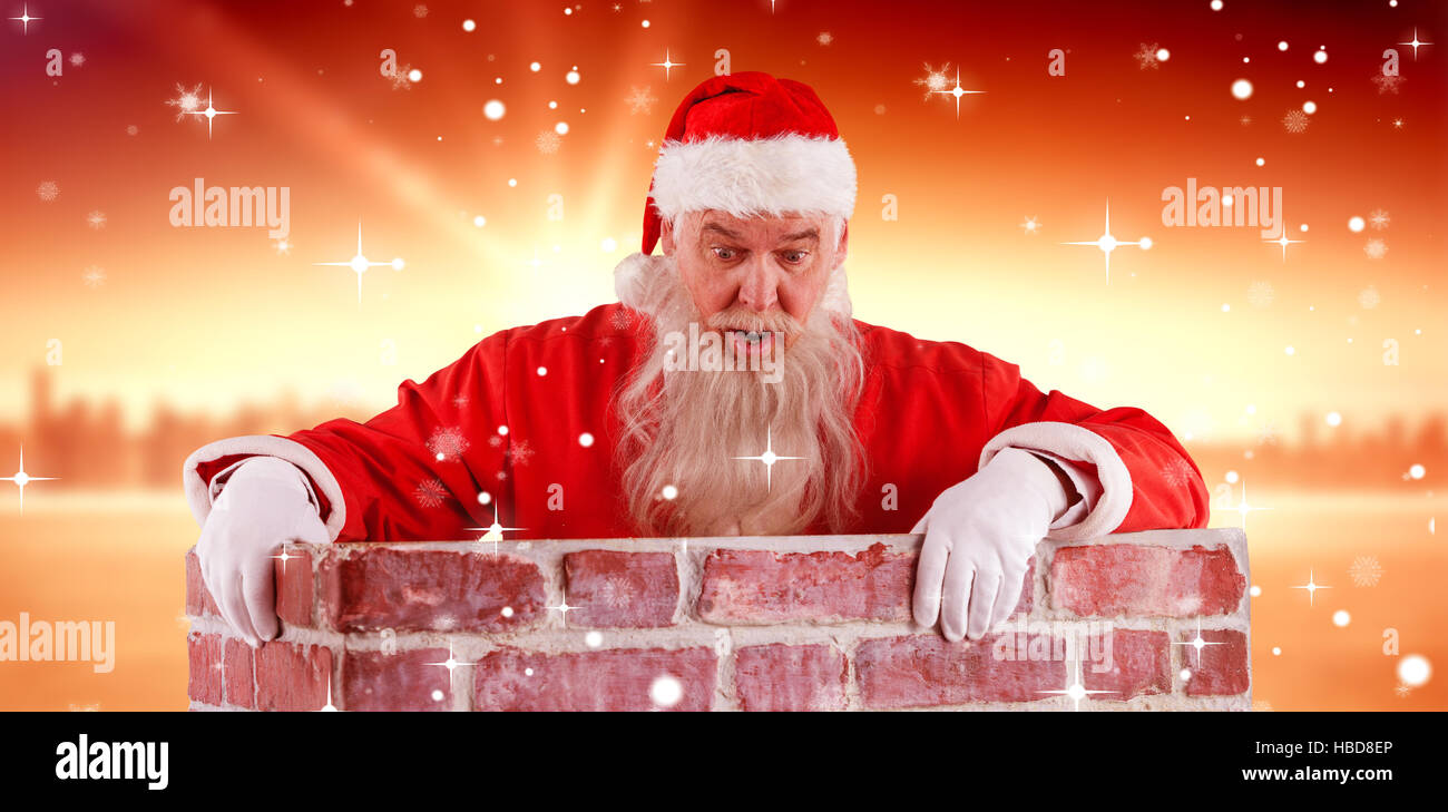 Man peeking over wall hi-res stock photography and images - Alamy