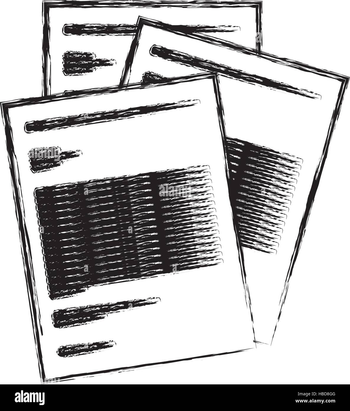 Isolated piece of paper design Stock Vector Image & Art - Alamy