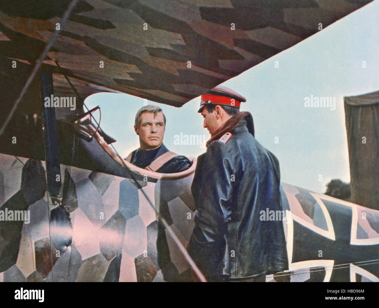 THE BLUE MAX, from left: George Peppard, Karl Michael Vogler, 1966, TM ...