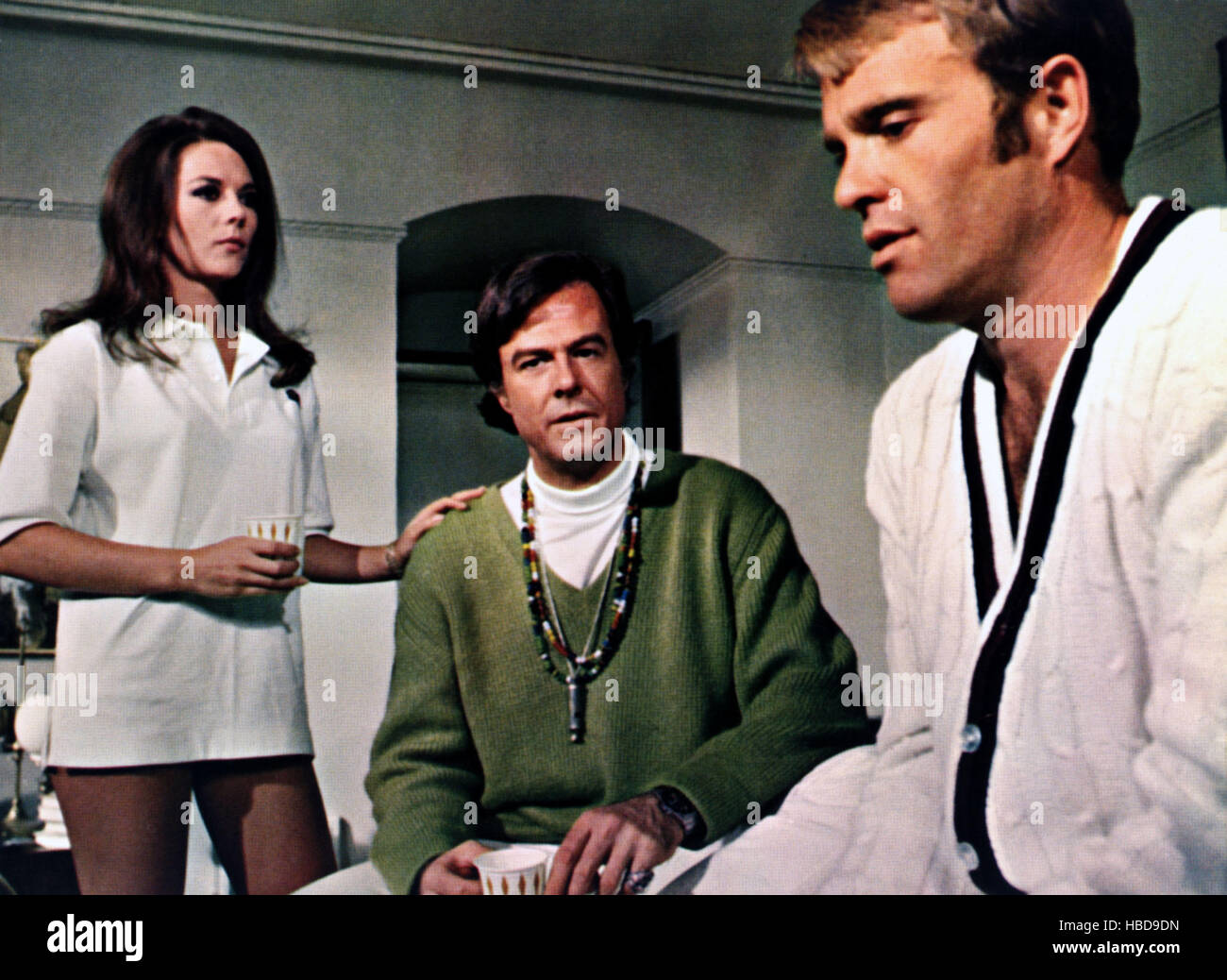 BOB & CAROL & TED & ALICE, Robert Culp, Natalie Wood, 1969 Stock Photo ...