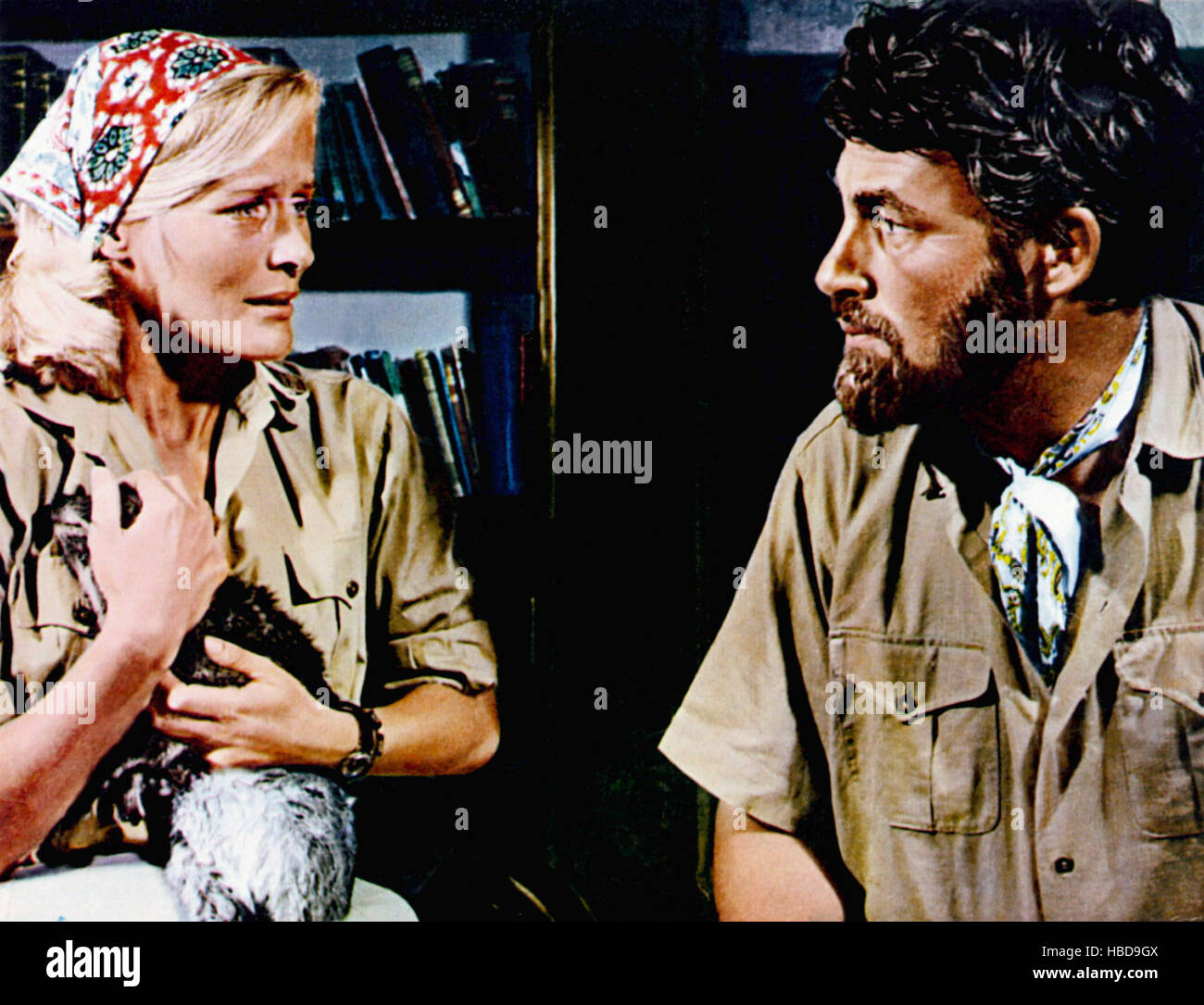BORN FREE, from left: Virginia McKenna, Bill Travers, 1966 Stock Photo ...