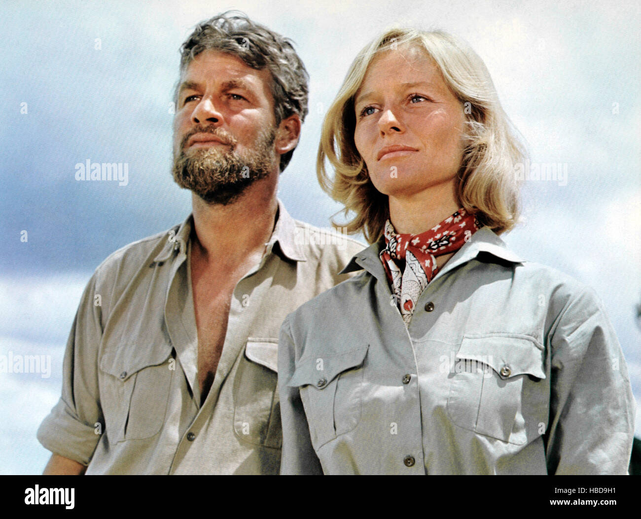 BORN FREE, from left: Bill Travers, Virginia McKenna, 1966 Stock Photo ...