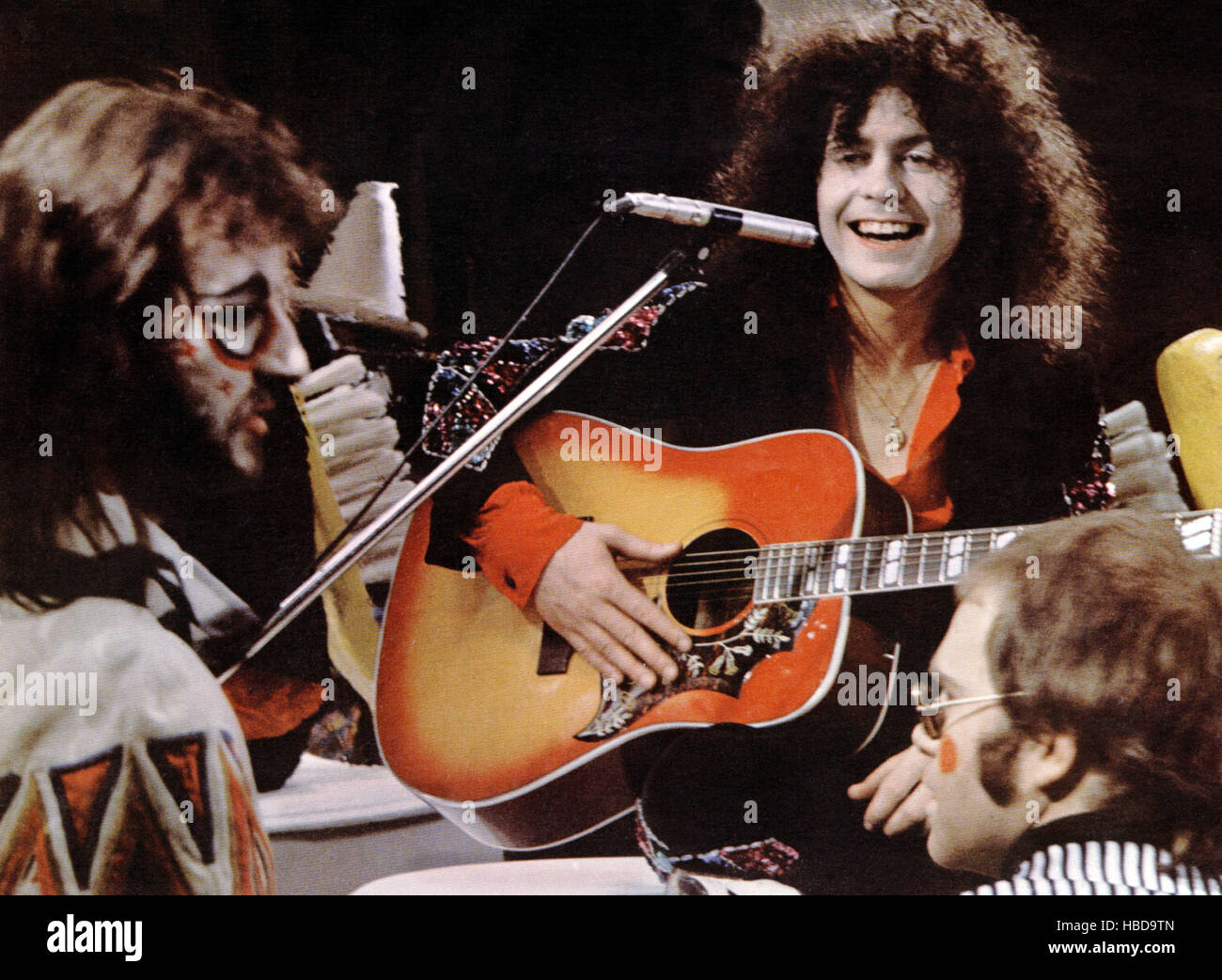 BORN TO BOOGIE, from left: Ringo Starr, Marc Bolan, Elton John, 1972 ...