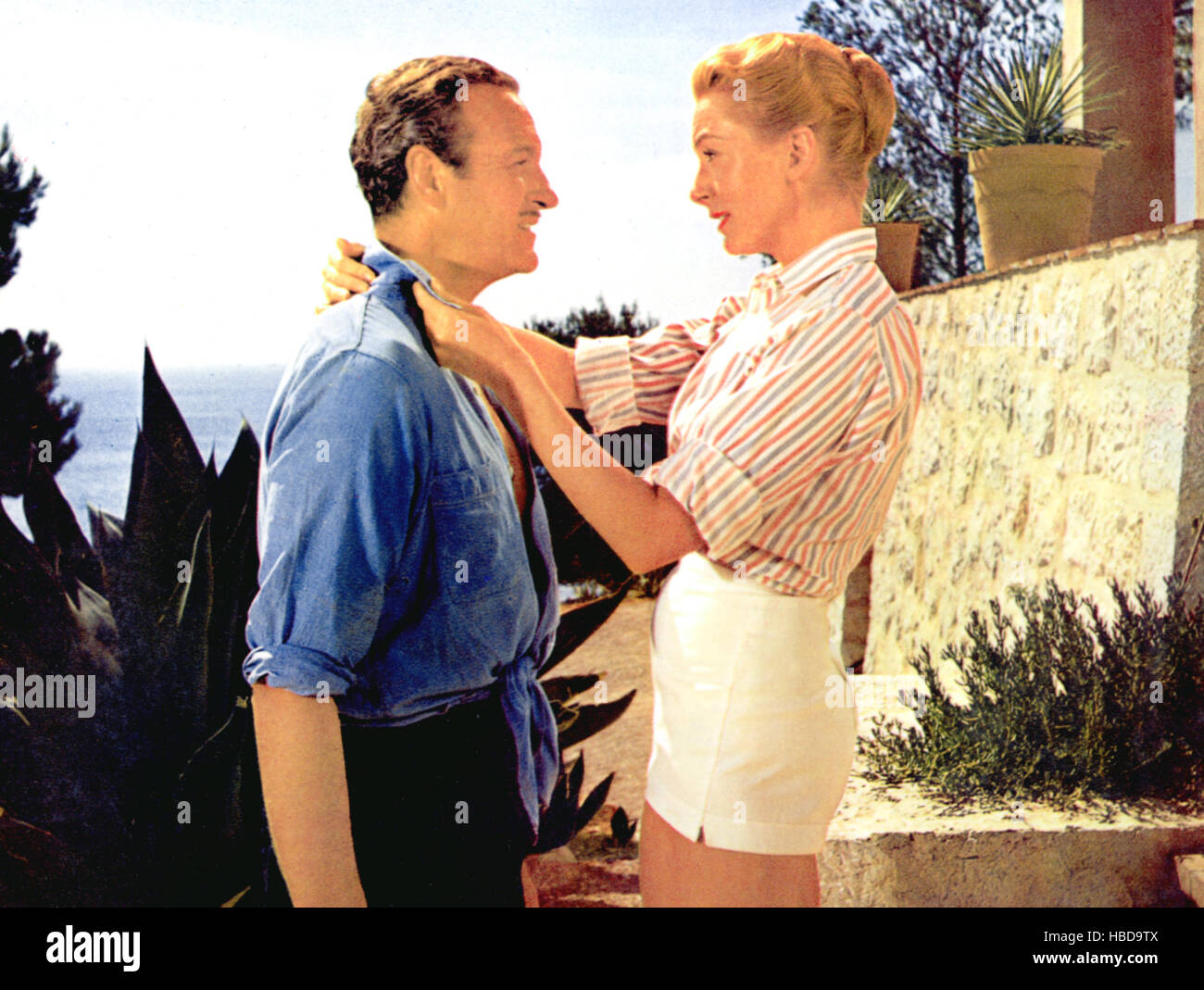 BONJOUR TRISTESSE, David Niven, Deborah Kerr, 1958 Stock Photo - Alamy
