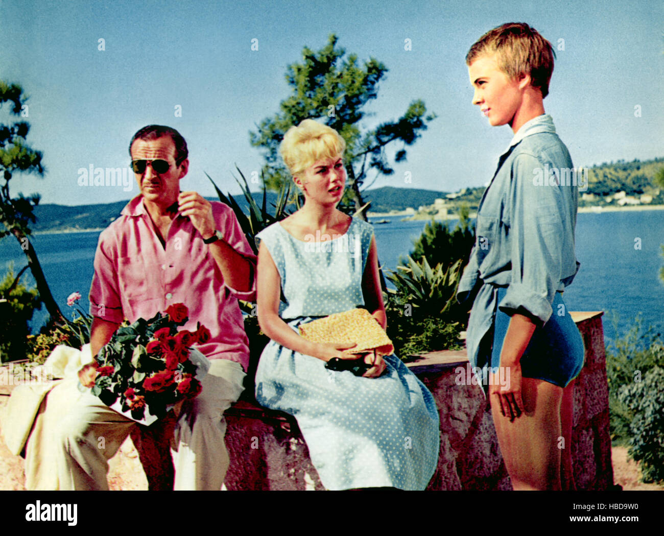 BONJOUR TRISTESSE, David Niven, Mylene Demongeot, Jean Seberg, 1958 ...