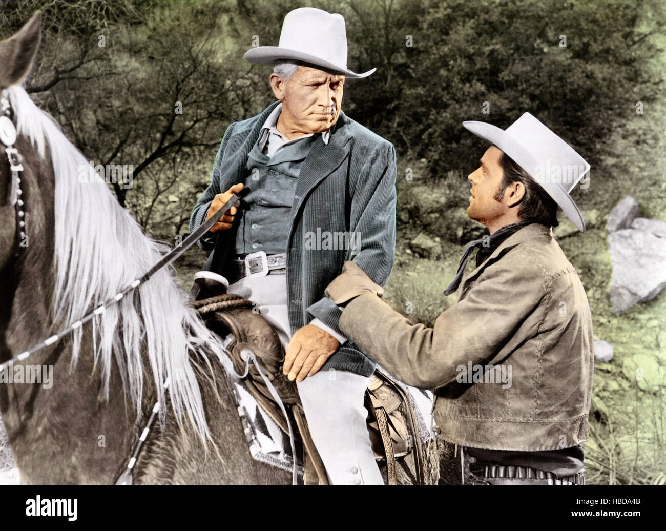 BROKEN LANCE, from left: Spencer Tracy, Robert Wagner, 1954. ©20th ...