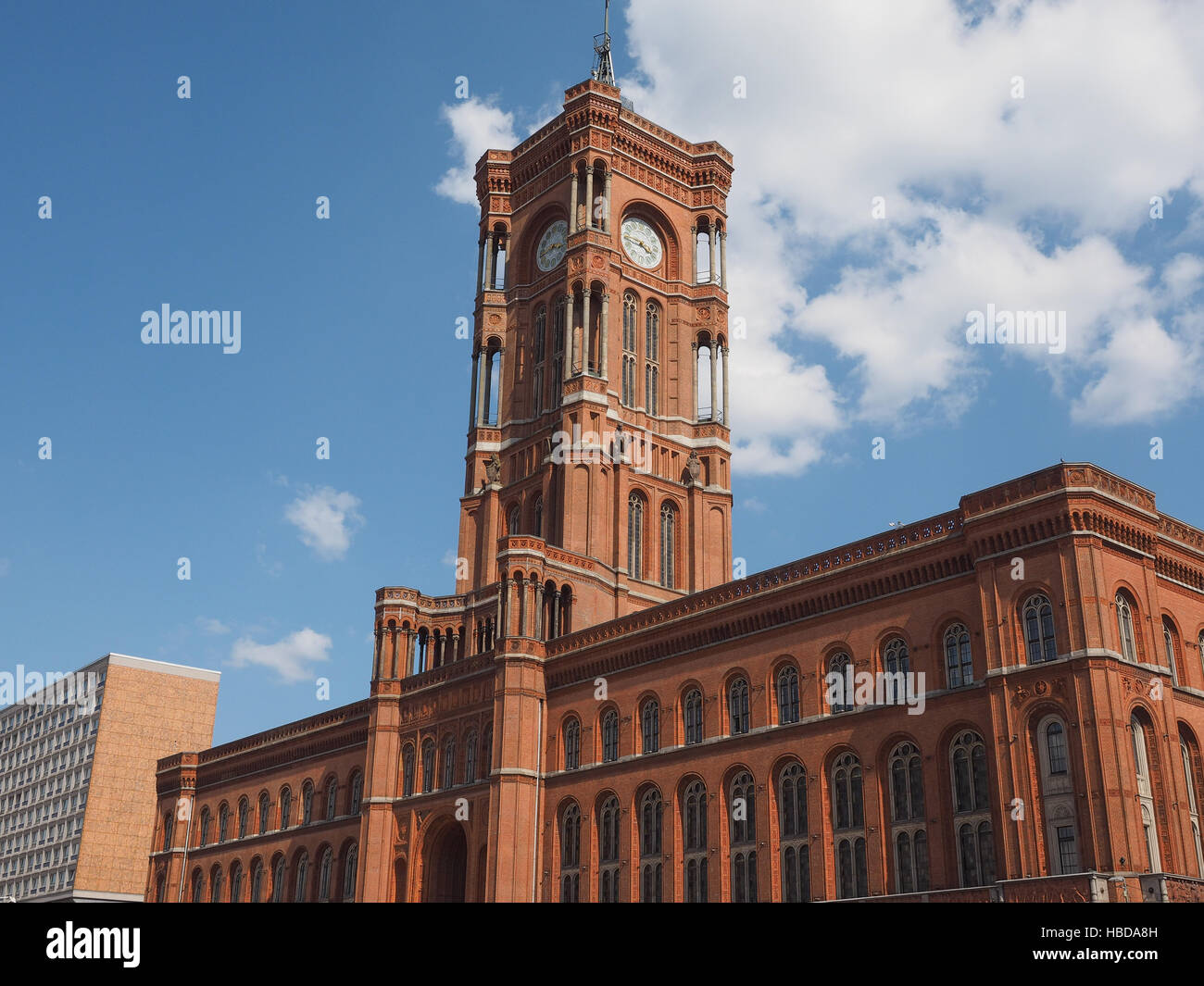 Rotes Rathaus in Berlin Stock Photo - Alamy