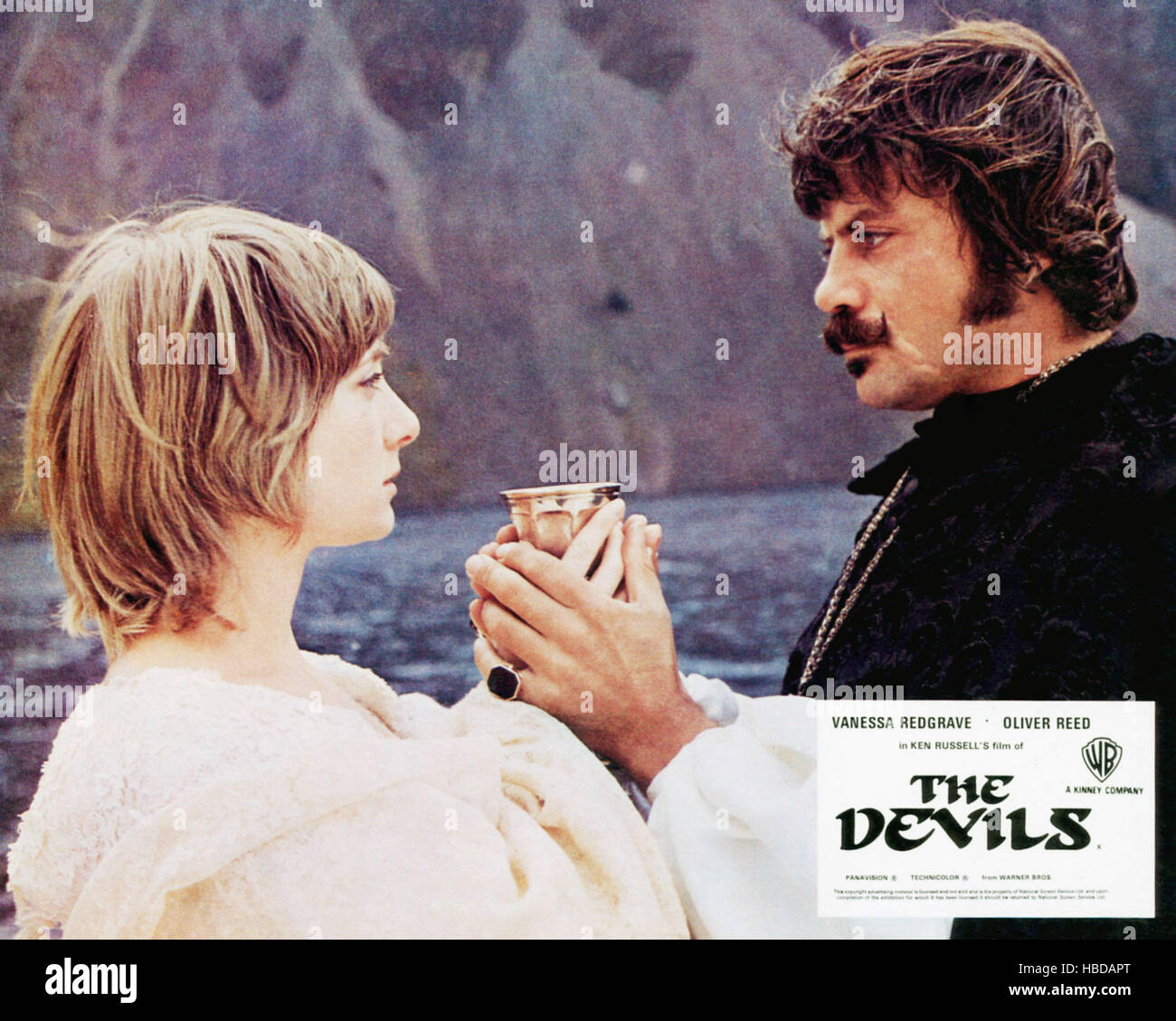 THE DEVILS, from left: Gemma Jones, Oliver Reed, 1971 Stock Photo - Alamy