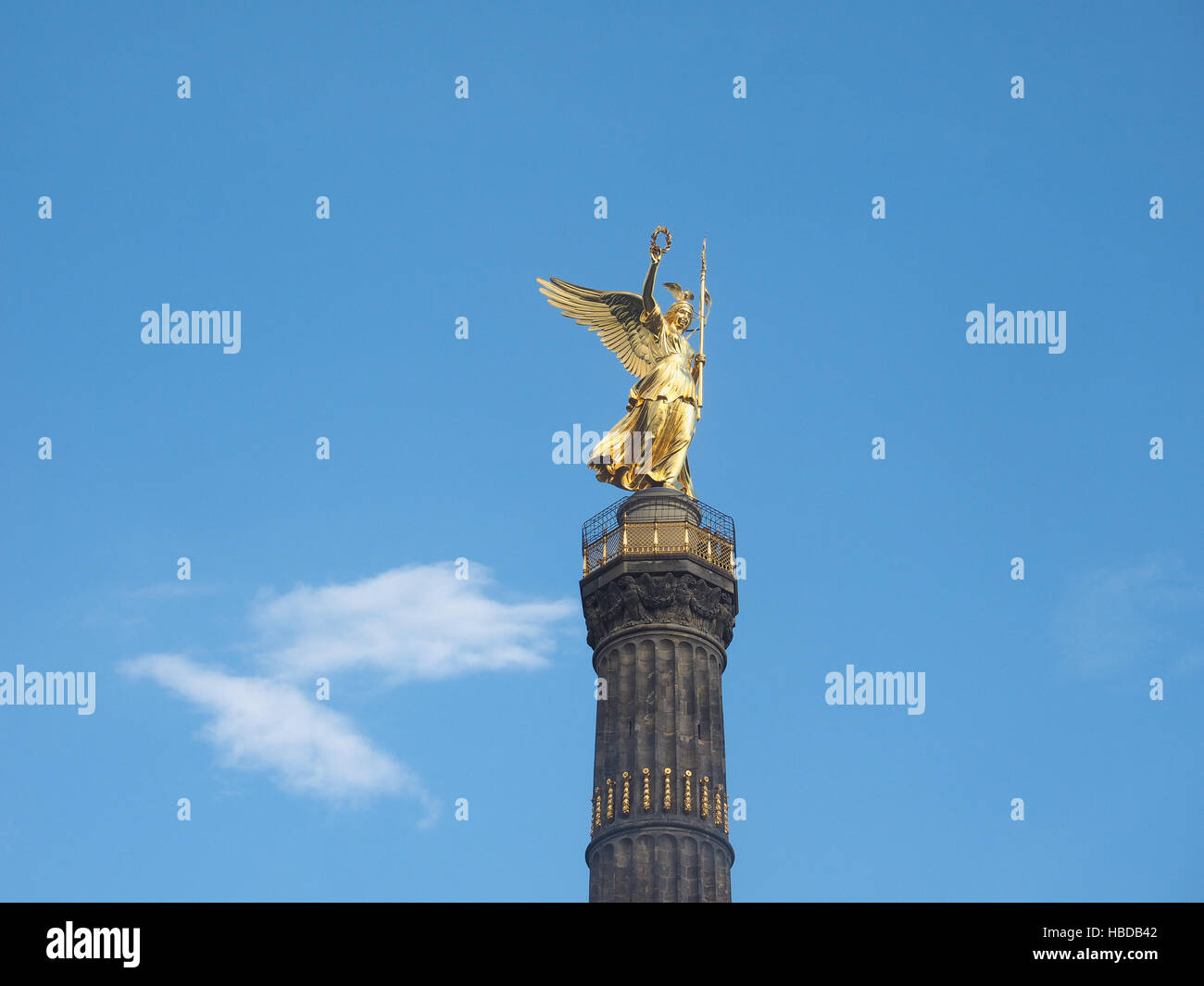 Angel statue in Berlin Stock Photo - Alamy