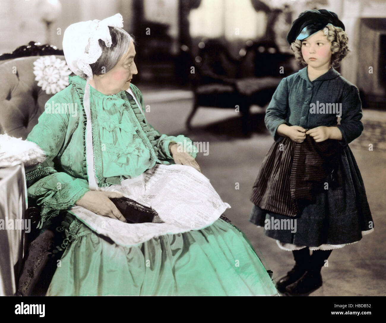 DIMPLES, Helen Westley, Shirley Temple, 1936, (c) 20th Century Fox, TM ...