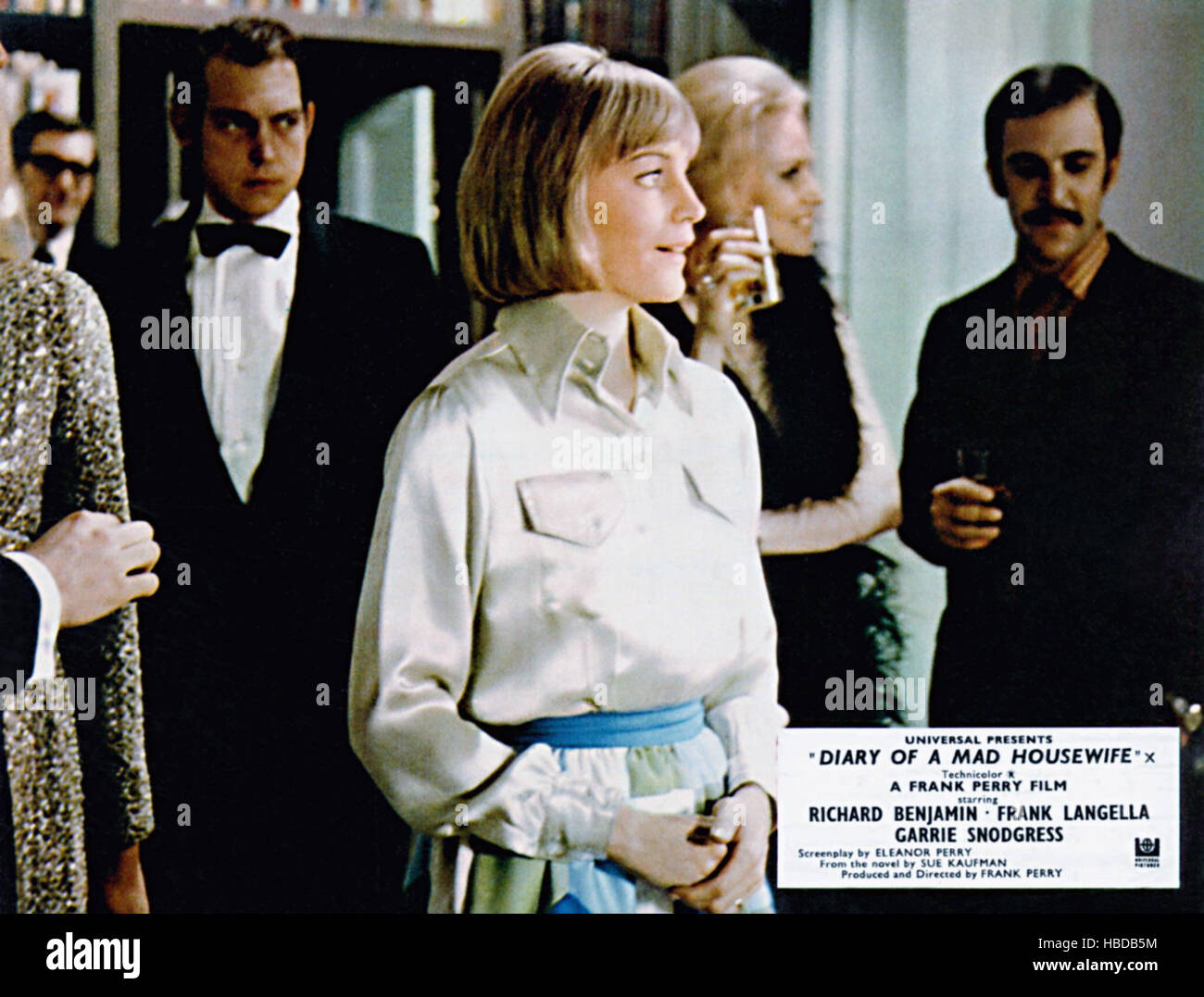 DIARY OF A MAD HOUSEWIFE, Carrie Snodgress (front), 1970 Stock Photo ...