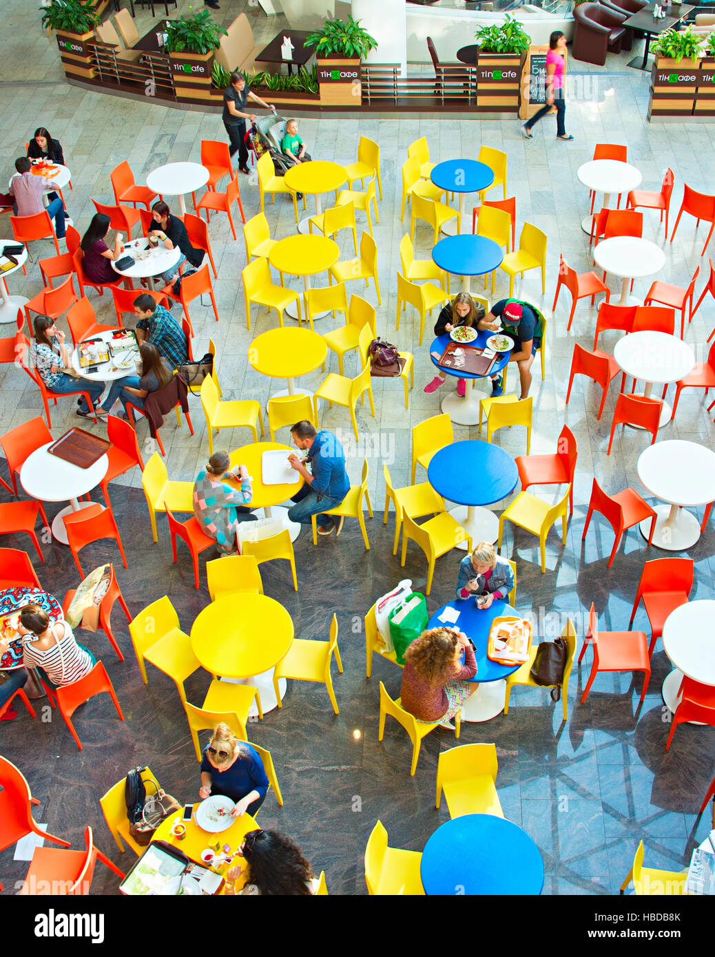 Fast Food Court High Resolution Stock Photography and Images - Alamy