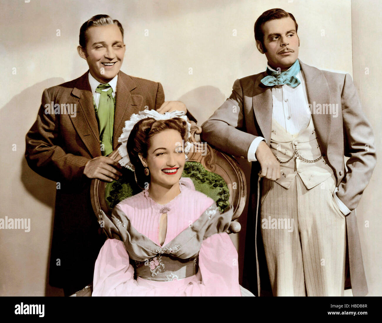 DIXIE, Bing Crosby, Dorothy Lamour, Billy De Wolfe, 1943 Stock Photo ...
