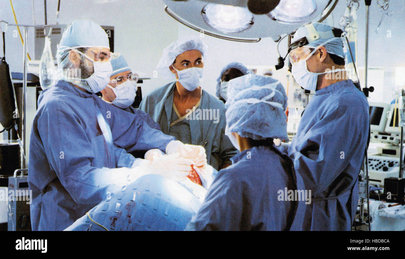 THE DOCTOR, Mandy Patinkin (beard), Adam Arkin (third from left ...