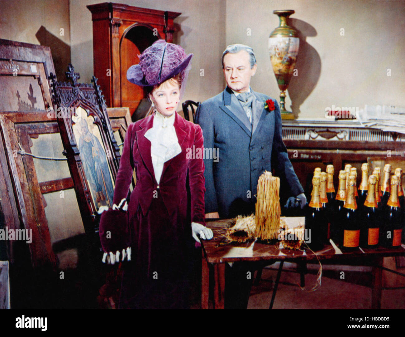 THE DOCTOR'S DILEMMA, from left: Leslie Caron, John Robinson, 1958 ...
