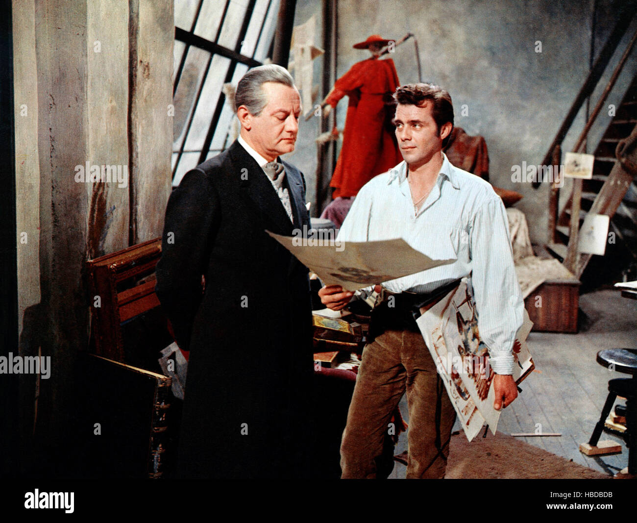 THE DOCTOR'S DILEMMA, from left: John Robinson, Dirk Bogarde, 1958 ...