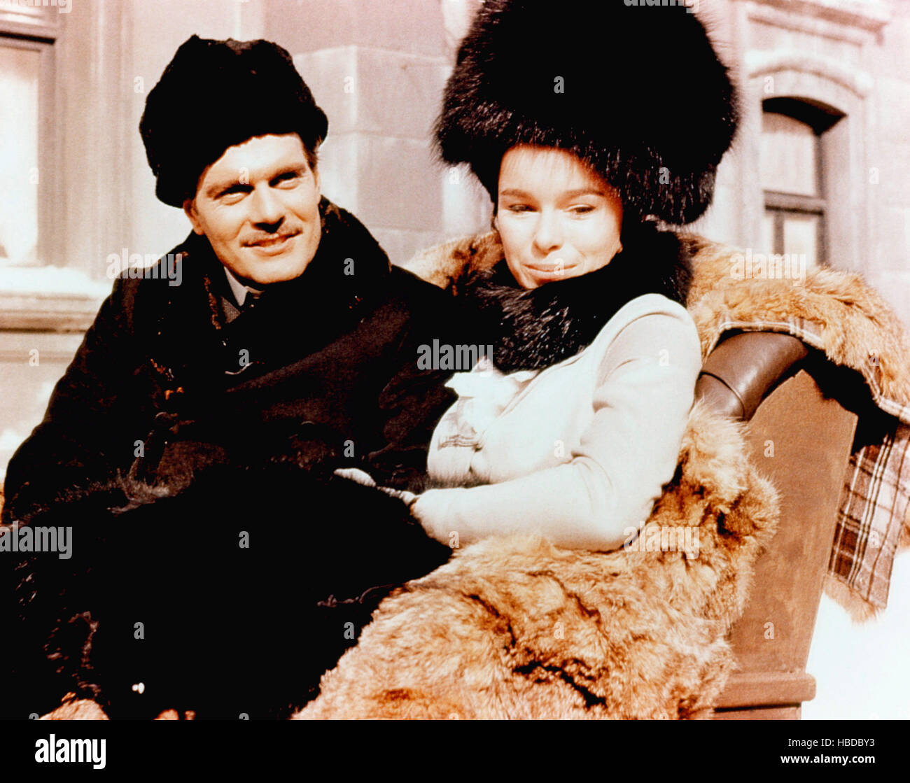 DOCTOR ZHIVAGO, from left: Omar Sharif, Geraldine Chaplin, 1965 Stock ...