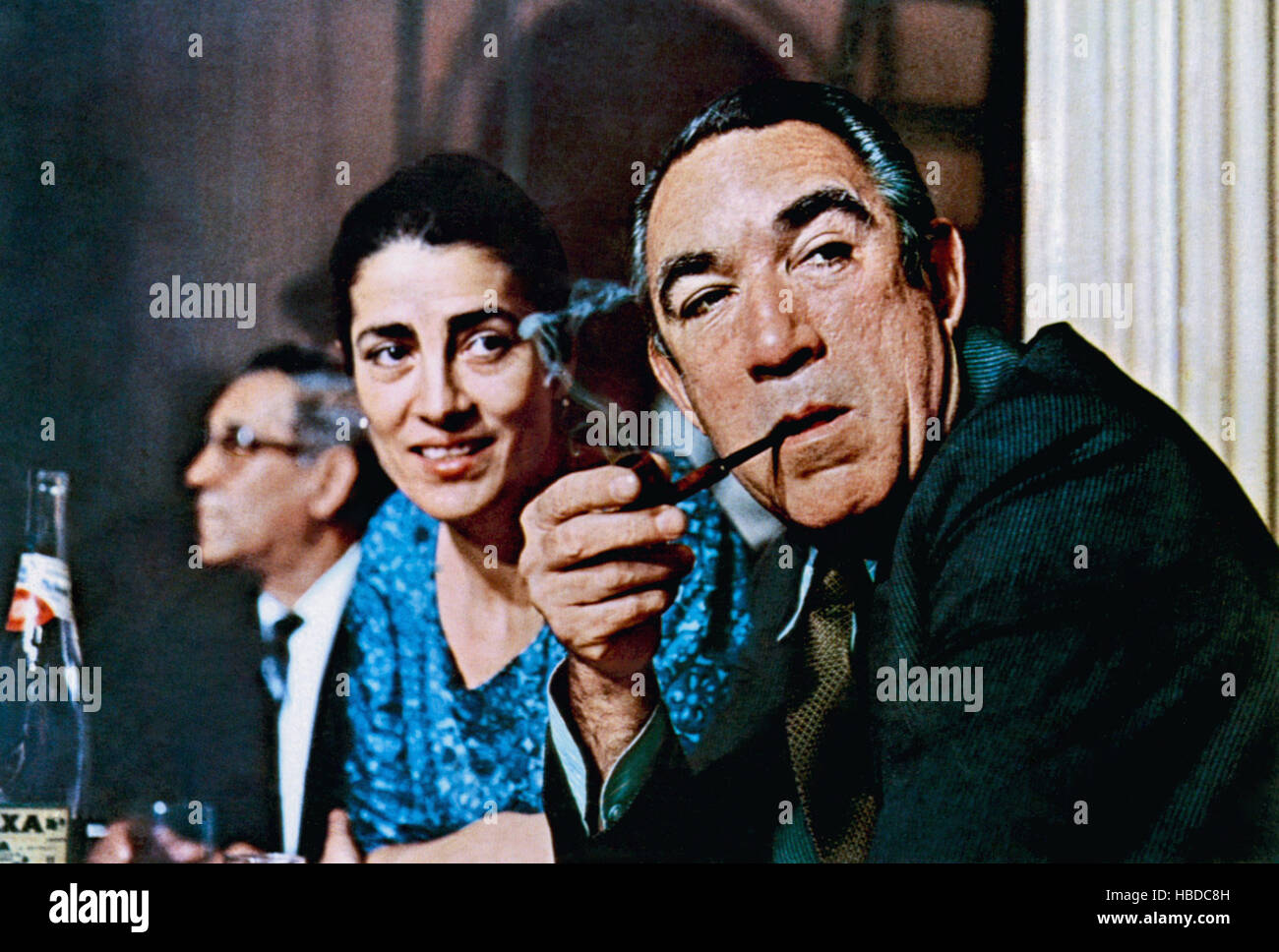 A DREAM OF KINGS, facing front from left: Irene Papas, Anthony Quinn ...