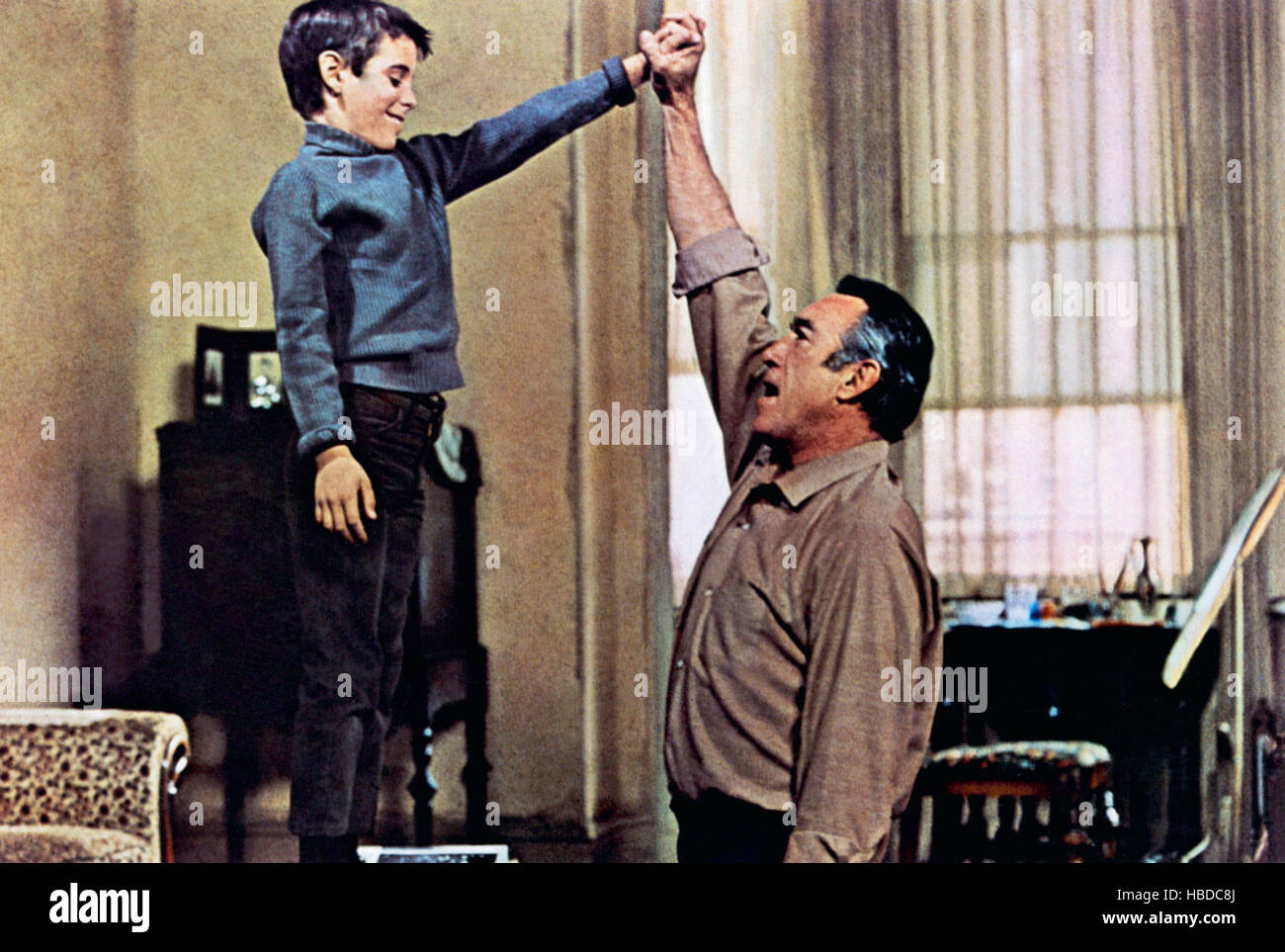 A DREAM OF KINGS, from left: Radames Pera, Anthony Quinn, 1969 Stock ...