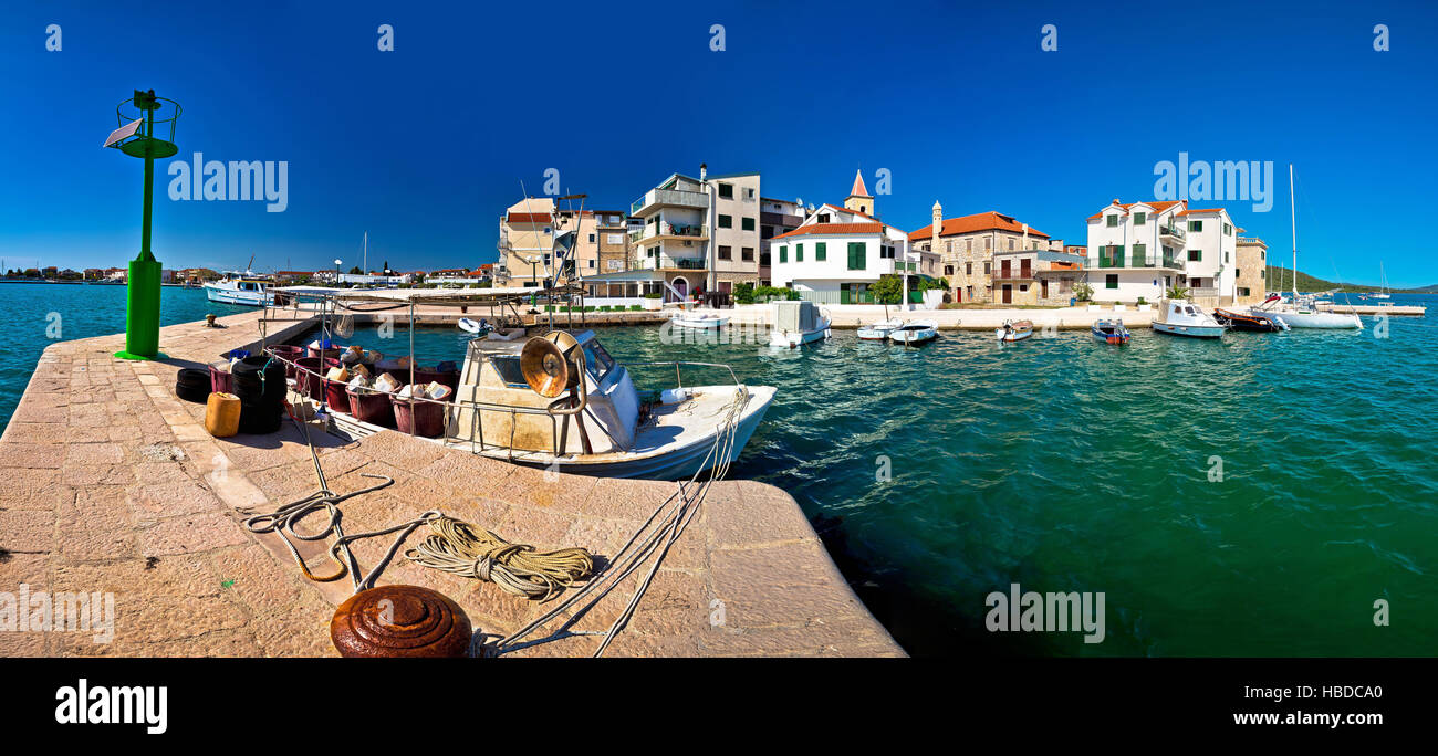 Town of Pirovac panoramic view Stock Photo - Alamy