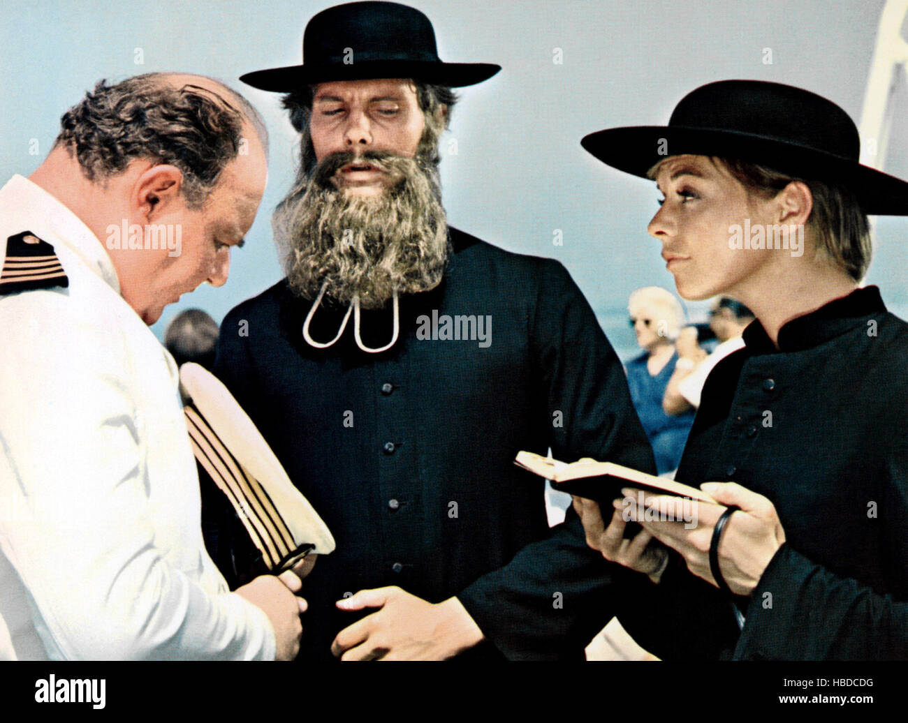 DUFFY, from left: Guy Deghy, James Fox, Susannah York, 1968 Stock Photo ...