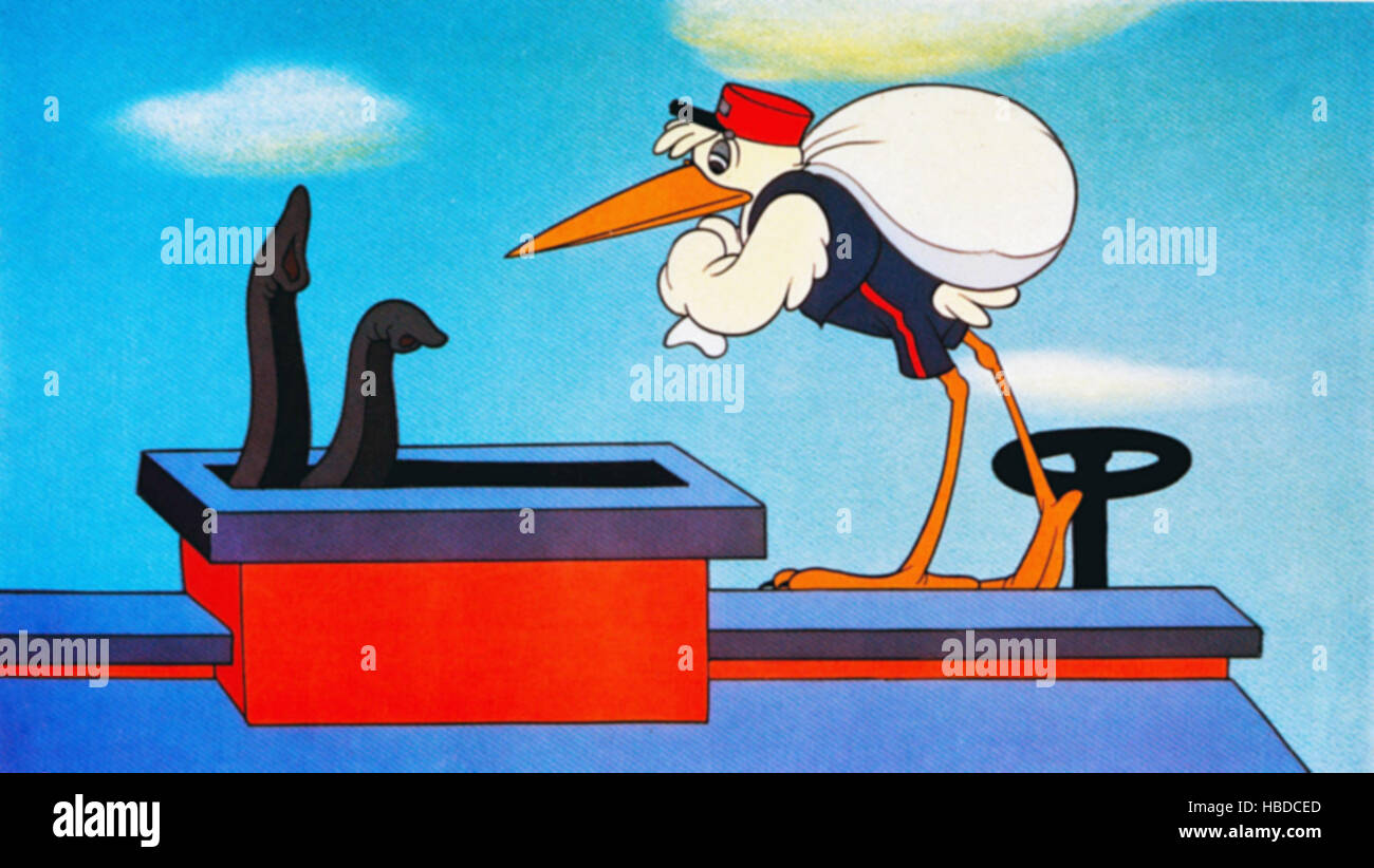 DUMBO, Stork, 1941 Stock Photo - Alamy