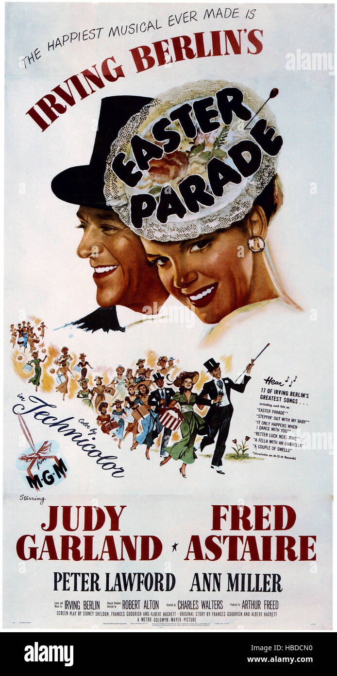 EASTER PARADE, Fred Astaire, Judy Garland, 1948 Stock Photo - Alamy