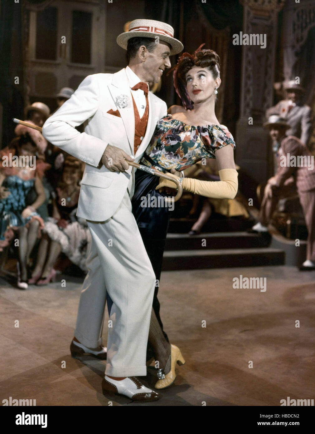 EASTER PARADE, from left: Fred Astaire, Bobbie Priest, 1948 Stock Photo ...