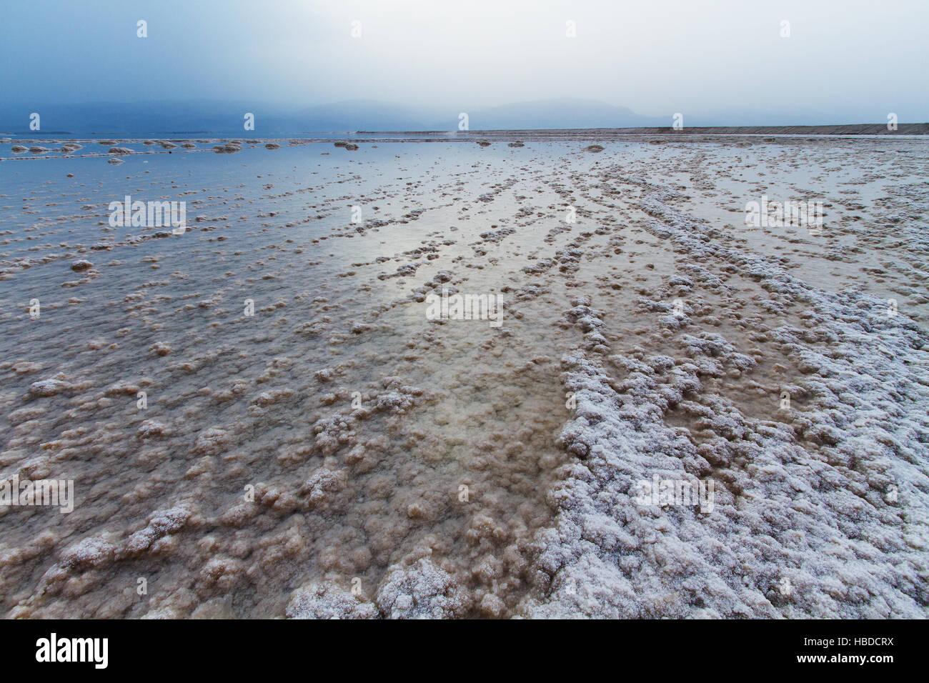 Beautiful coast of the Dead Sea Stock Photo - Alamy