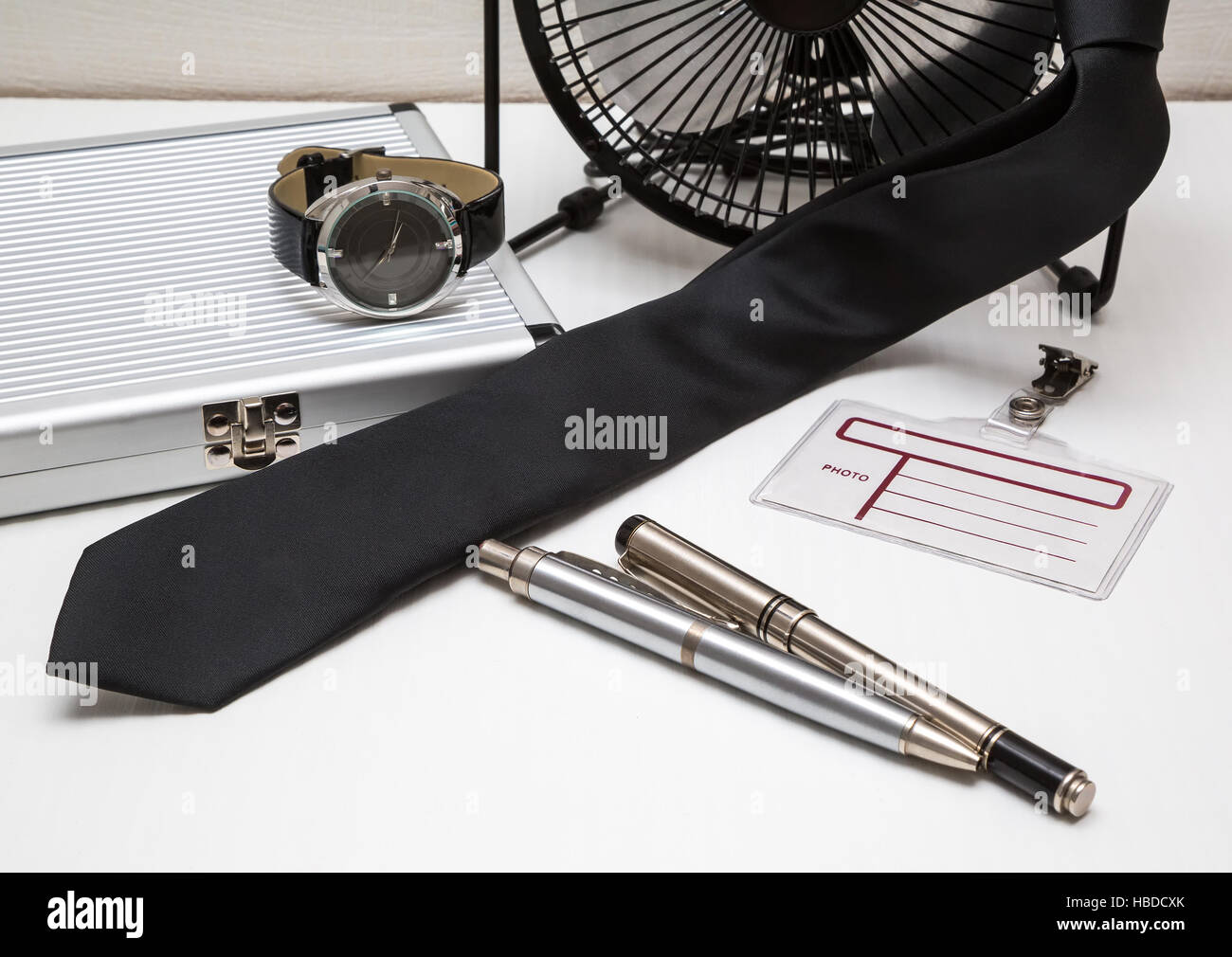 still life office tools Stock Photo - Alamy