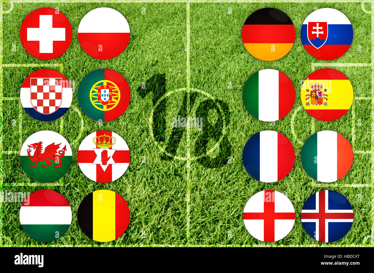 Euro country flags Stock Photo - Alamy