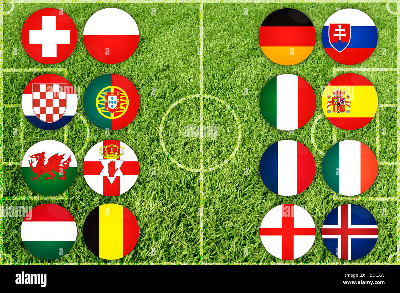Euro country flags Stock Photo - Alamy