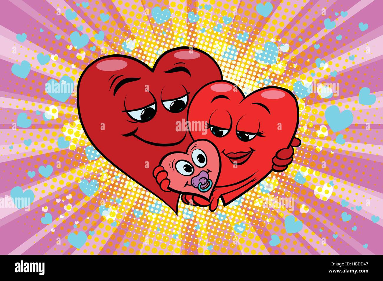 Father and mother Stock Vector Images - Alamy