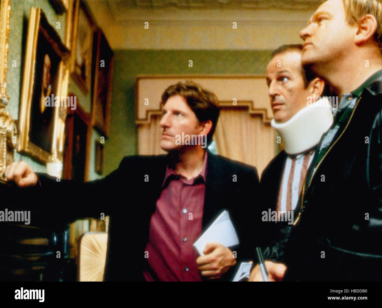 THE GENERAL, from left: Adrian Dunbar, Sean McGinley, Brendan Gleeson ...