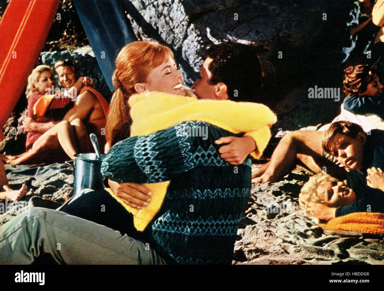 GIDGET GOES HAWAIIAN, front from left: Deborah Walley, James Darren ...