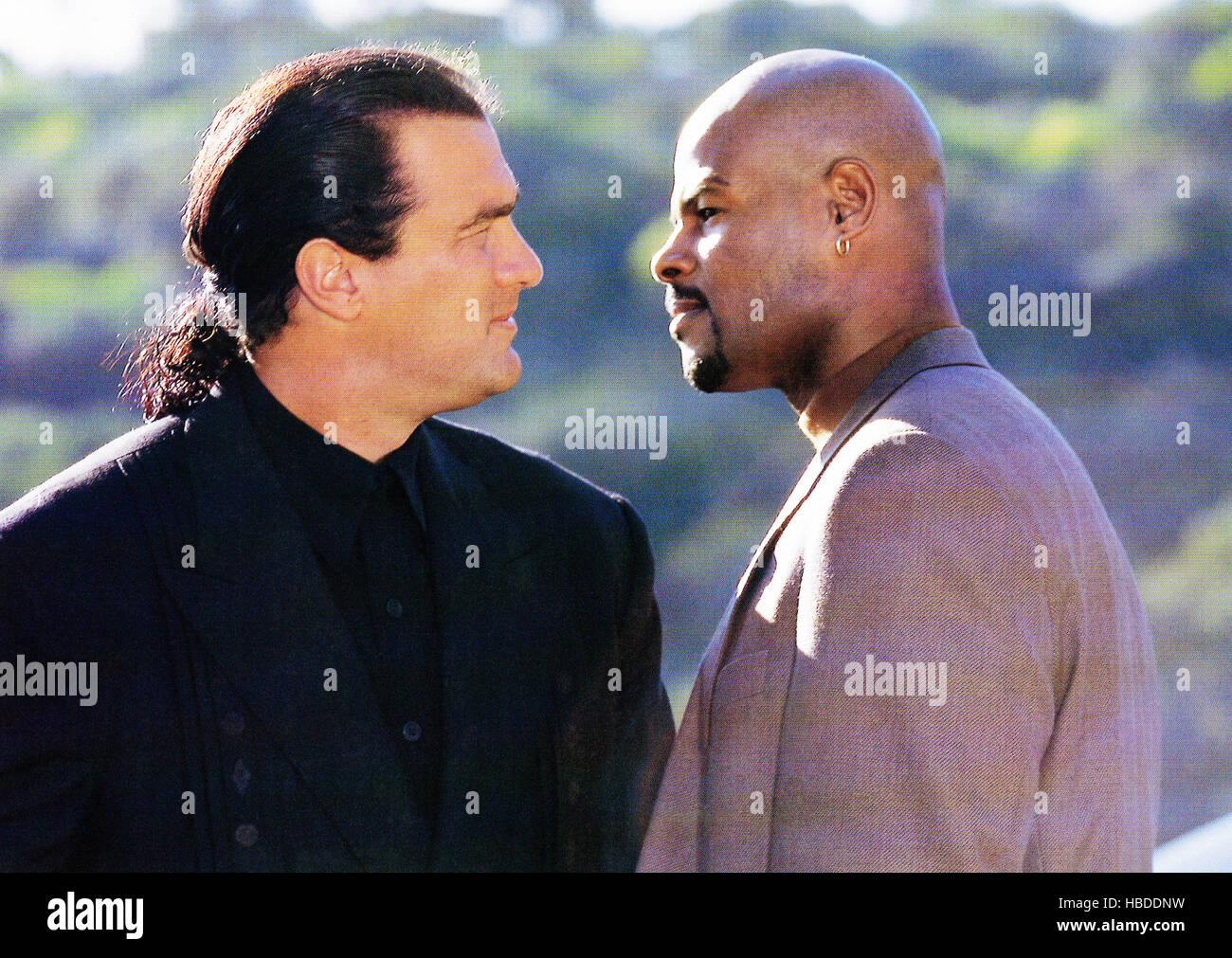 THE GLIMMER MAN, from left: Steven Seagal, Keenan Ivory Wayans, 1996 ...