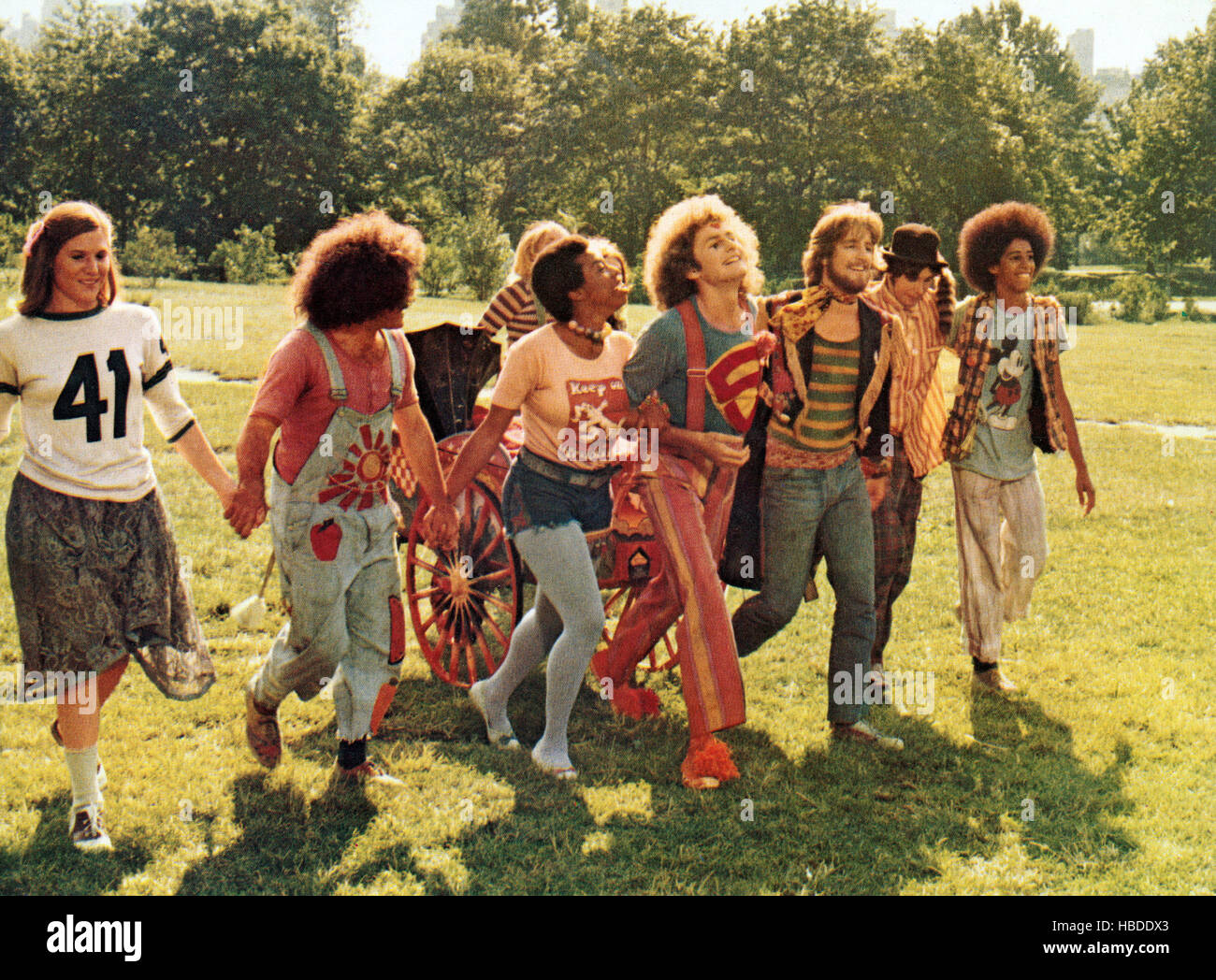 GODSPELL, L-R Katie Hanley, Jerry Sroka, Lynne Thigpen, Victor Garber ...